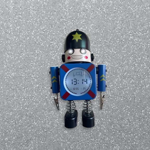 Unbranded | Other | Toy Soldier Blue Alarm Clock When Alarm Goes Off ...